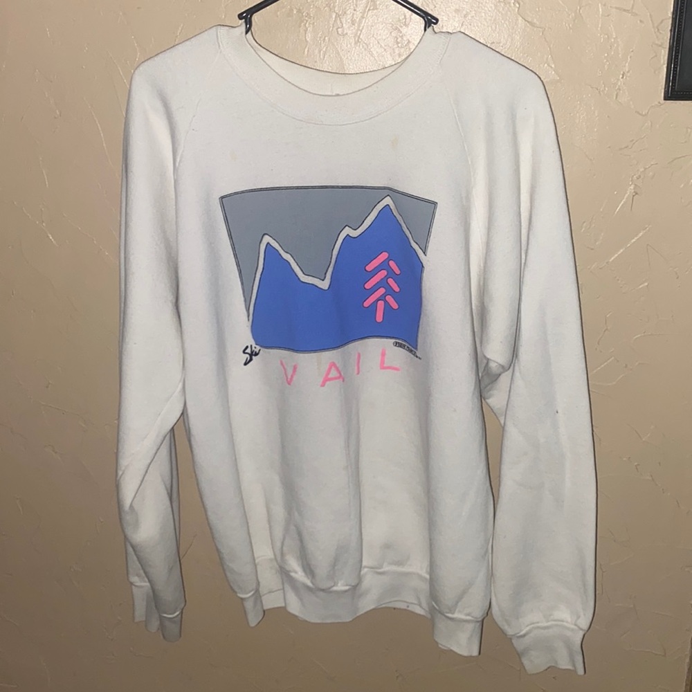 1980s Vintage Vail, Colorado Ski Sweater Size Xl Wome… - Gem
